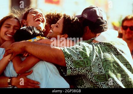 RACE THE SUN, from left: Anthony Ruivivar, Dion Basco, J. Moki Cho ...