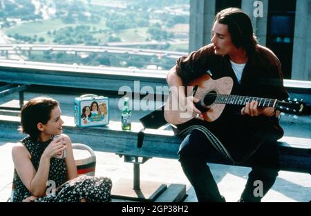 REALITY BITES, from left: Winona Ryder, John Mahoney, 1994. ph: Van ...