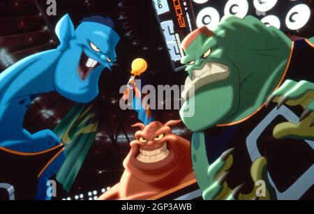 SPACE JAM, Nerdlucks Monstars alien basketball team from Moron Mountain ...