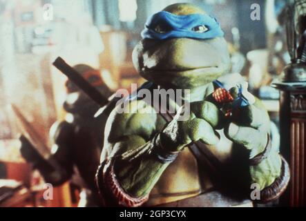 TEENAGE MUTANT NINJA TURTLES, Leonardo, (voiced by: Brian Tochi), 1990 ...