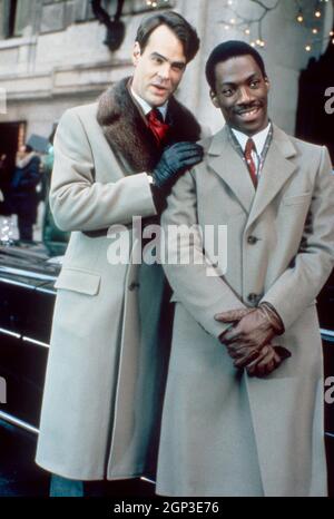 TRADING PLACES, from left, Dan Aykroyd, Jamie Lee Curtis, Eddie Murphy ...