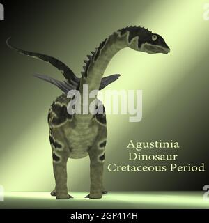 Agustinia was a herbivorous sauropod dinosaur that lived in South ...