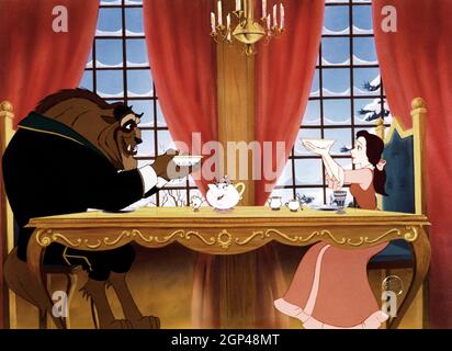 BEAUTY AND THE BEAST, Beast (voiced by Robby Benson), 1991. ©Walt ...