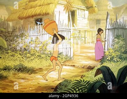 THE JUNGLE BOOK, from left: Mowgli, Baloo, 1967 Stock Photo - Alamy