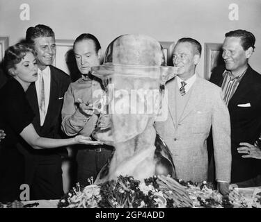 ALIAS JESSE JAMES, from left: Bob Hope, Ward Bond, 1959 Stock Photo - Alamy