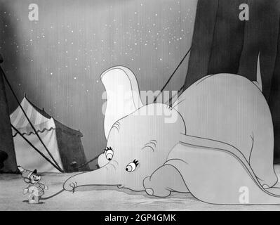 DUMBO, from left, Timothy Q. Mouse (voiced by Edward Brophy), Dumbo ...