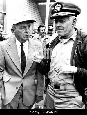 MIDWAY, from left, Henry Fonda, Toshiro Mifune, 1976 Stock Photo - Alamy