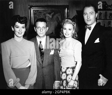 MY SISTER EILEEN, from left: director Richard Quine with wife Barbara ...