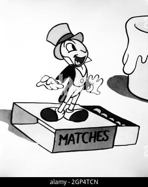 PINOCCHIO, Jiminy Cricket (voiced by Cliff Edwards), 1940. ©Walt Disney ...