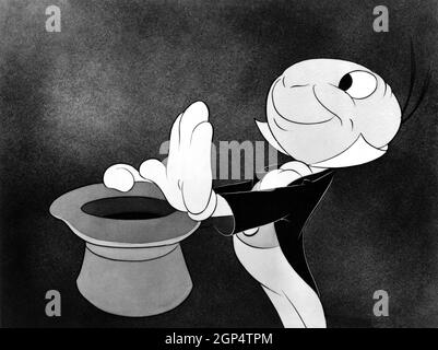 PINOCCHIO, Jiminy Cricket (voiced by Cliff Edwards), 1940. ©Walt Disney ...