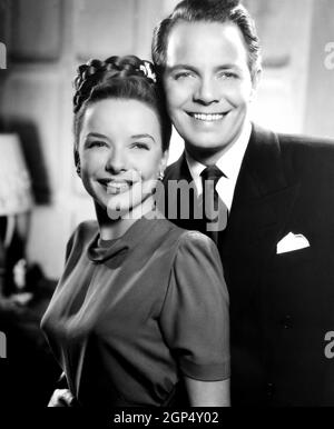 RUTHLESS, (aka DANGEROUS ILLUSION), from left, Lucille Bremer, Sydney Greenstreet, 1948 Stock ...