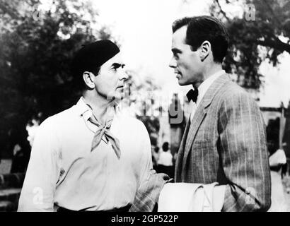 THE SUN ALSO RISES, from left: Tyrone Power, Ava Gardner, 1957, TM & Copyright © 20th Century ...