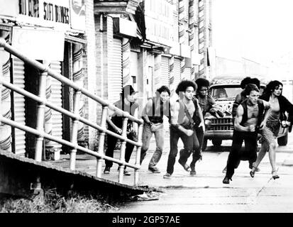 THE WARRIORS, l-r: Tom McKitterick, Marcellino Sanchez, David Harris ...