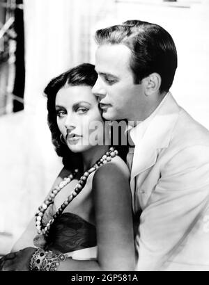 Hedy Lamarr / White Cargo / 1942 directed by Richard Thorpe [Metro-Goldwyn-Mayer Pictures] Stock ...