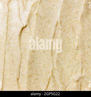 Textures from cosmetics. Body Scrub. Smears on the table. High quality ...