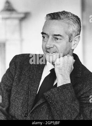 Howard K, Smith, news commentator for ABC News, circa 1970s, (1962-1979 ...