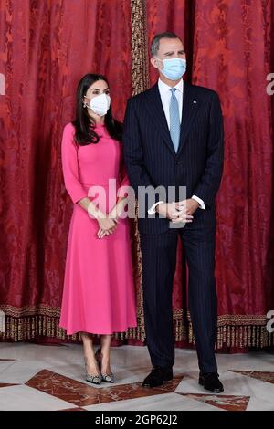 King Felipe VI attends the lunch hosted by the President of the French ...