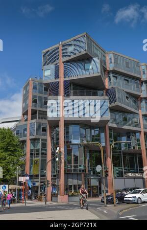 WDR-arcades, Nord-Sued-Fahrt, Cologne, North Rhine-Westphalia, Germany ...