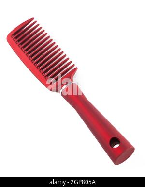Red Comb Isolated Stock Photo - Alamy