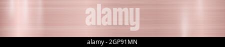 Red metal panorama texture with reflection Stock Photo - Alamy