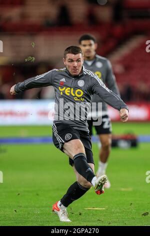 John Fleck #4 of Sheffield United warming up before the game Stock ...