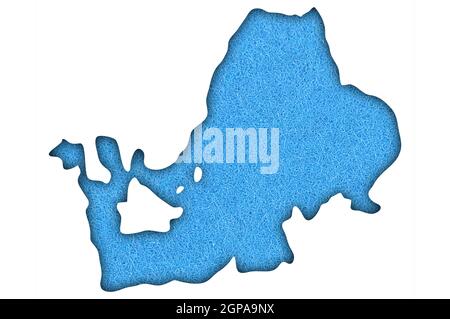 Map of Lake Chiemsee Stock Photo - Alamy