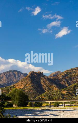 Castello Ruffo di Amendolea runs near Condofuri, Calabria region, Italy ...