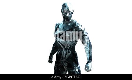 Warrior Spirit Motivation Poster Background as Concept Stock Photo - Alamy