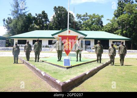 Tanjay, Philippines. 28th Sep, 2021. Newly Installed 3rd Infantry ...
