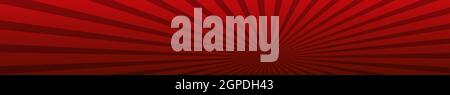 Abstract image, burgundy rays of the sun on a red background - Vector ...