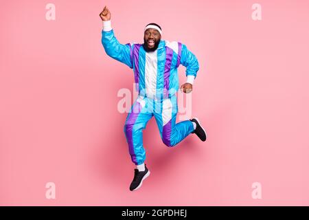 Photo of sweet pretty dark skin girl dressed yellow pullover vr glasses ...