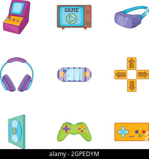 Games disk icon, cartoon style Stock Vector Image & Art - Alamy
