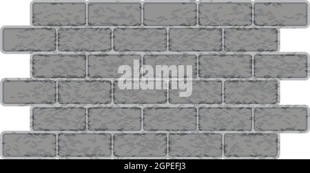 Brick wall icon, cartoon style Stock Vector Image & Art - Alamy