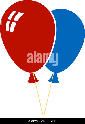 balloons decoration icon Stock Vector Image & Art - Alamy