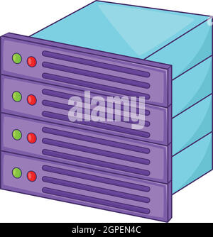 hdd hard drive cartoon vector illustration Stock Vector Image & Art - Alamy