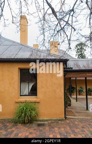 Elizabeth Farm near Parramatta was the 1793 Georgian Colonial home of ...