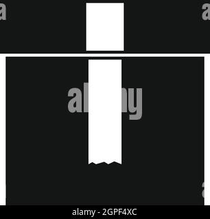 Box Simple vector icon. Illustration symbol design template for web ...