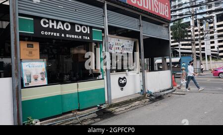 Food Stalls on Asok Montri Road Soi Asoke Soi 21 Sukhumvit Road ...
