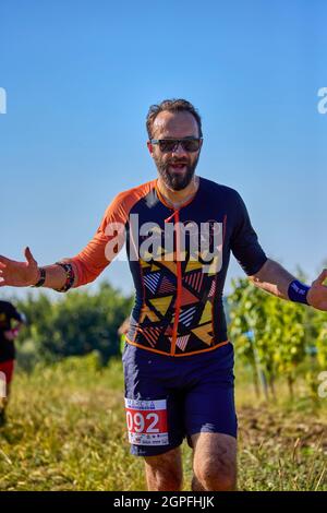 September 26, 2021: Romania, Marcea, running competition Edition no ...