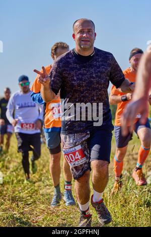 September 26, 2021: Romania, Marcea, running competition Edition no ...