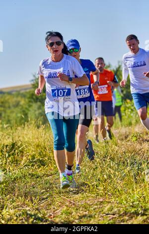 September 26, 2021: Romania, Marcea, running competition Edition no ...