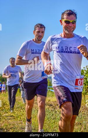 September 26, 2021: Romania, Marcea, running competition Edition no ...