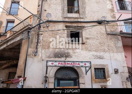 Fossa (Aq), Italy 25/09/2021: the city abandoned after the earthquake ...