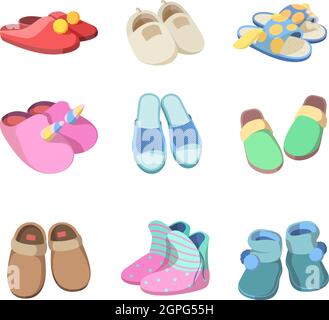 Hotel slippers Stock Vector Image & Art - Alamy