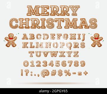 Alphabet gingerbread letter Y Stock Vector Image & Art - Alamy