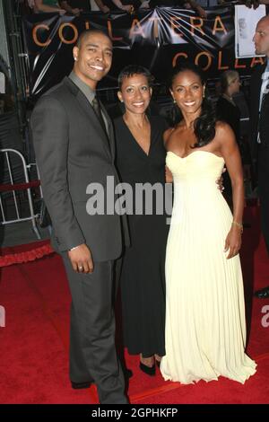 Jada Pinkett Smith with Brother Caleeb Pinkett at the 38th Annual NAACP ...