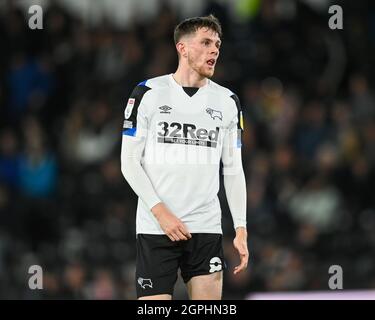 Max Bird of Derby County during the Sky Bet League 1 match between ...