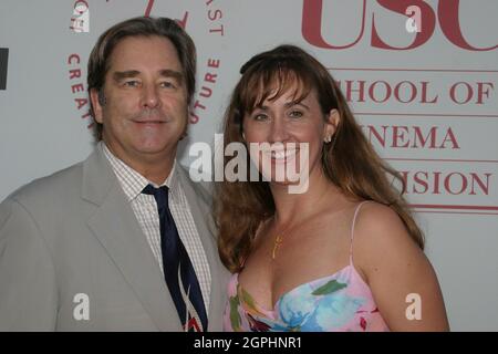 Beau Bridges & wife at the Los Angeles premiere of his new movie "The ...