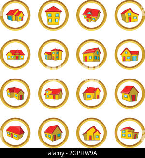 House cartoon style isolated. Home icon vector Stock Vector Image & Art ...