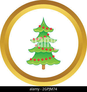 christmas tree isolated icon vector illustration design Stock Vector ...